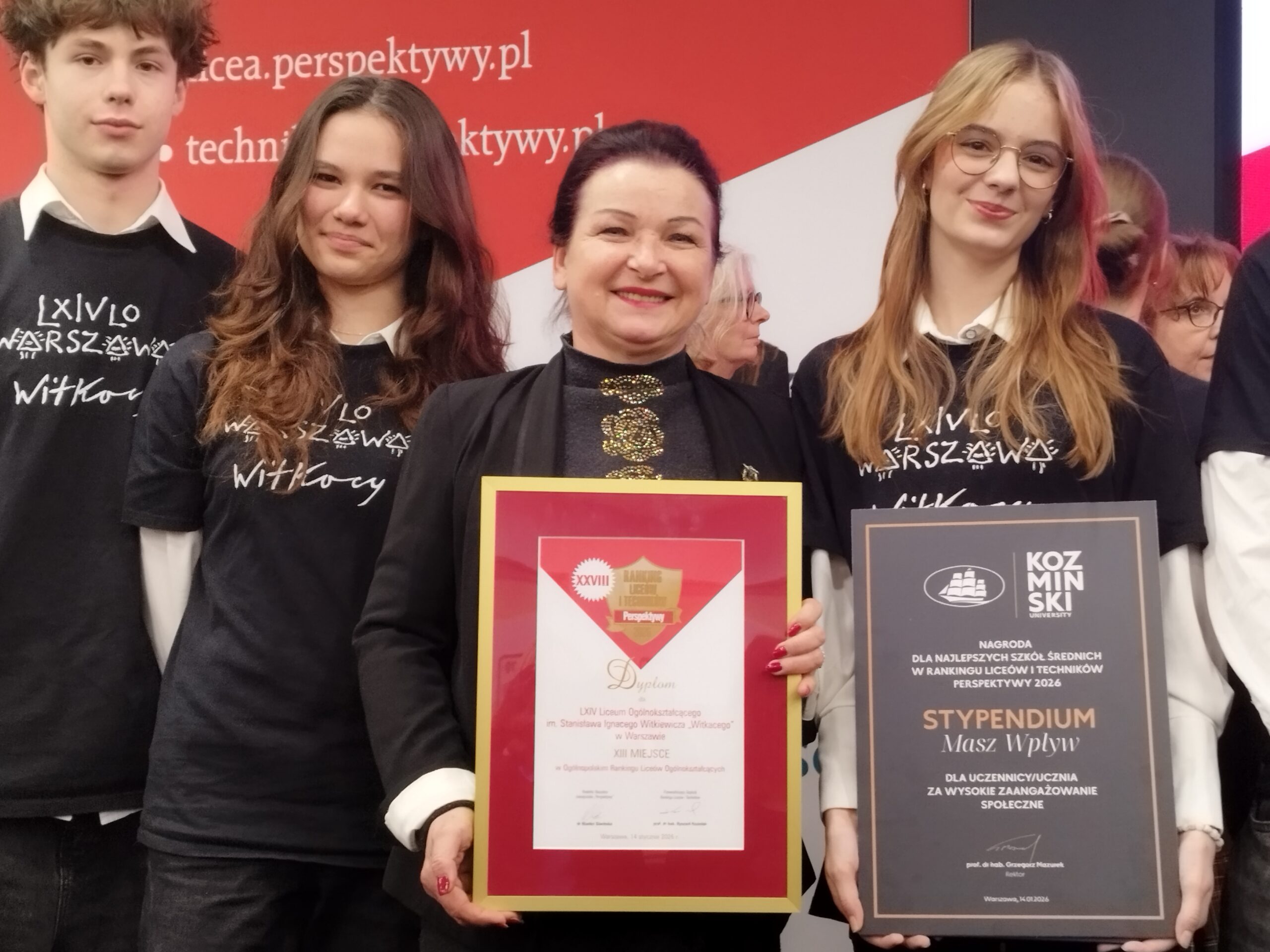Ranking Perspektyw 2026 - LXIV Liceum Ogólnokształcące im. St. I ...